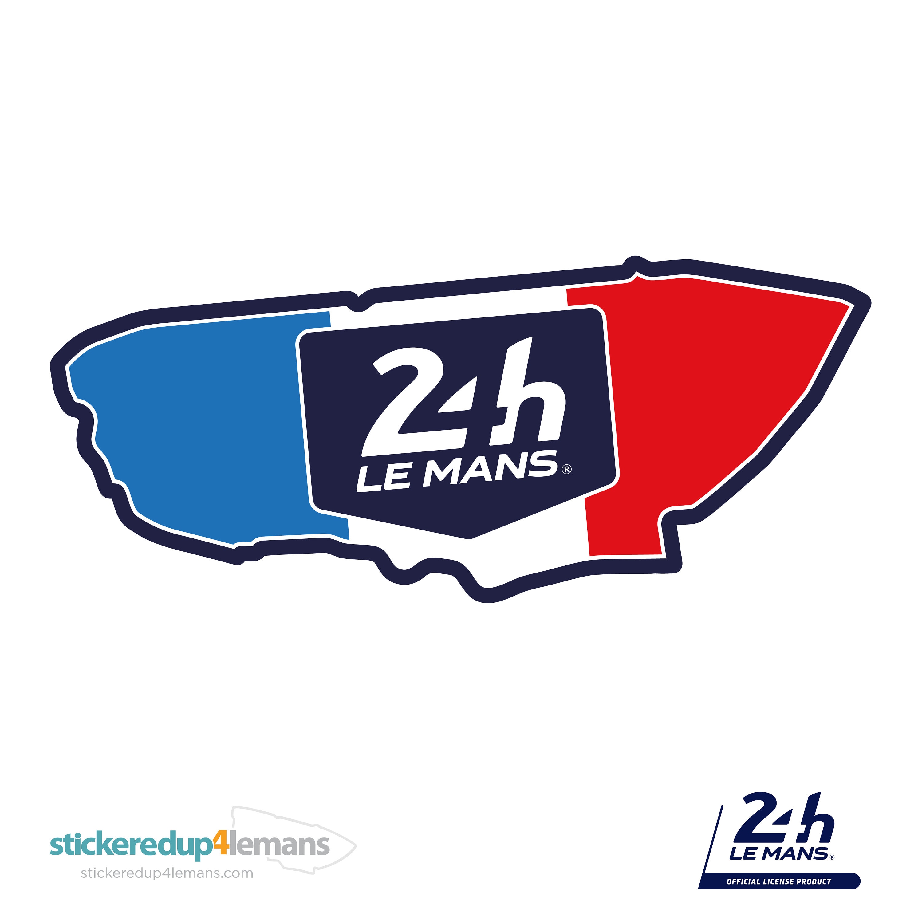 Official Le Mans Tricolore Circuit Sticker Official 24h Le - Etsy