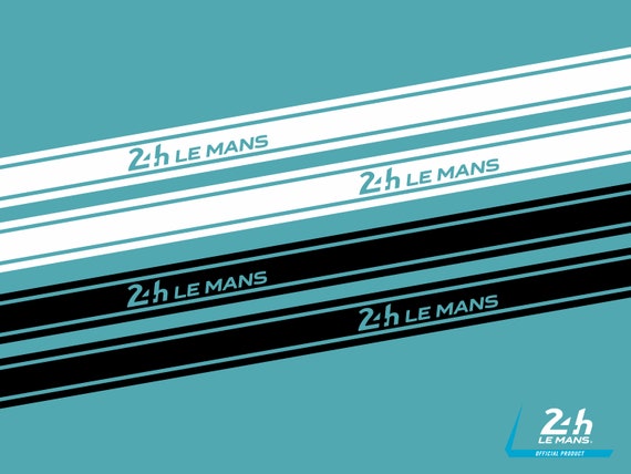 Official Le Mans 24h Le Mans Side-stripes Stickers set | Etsy