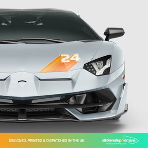 No.24 Racing Numbers Pack - Etsy