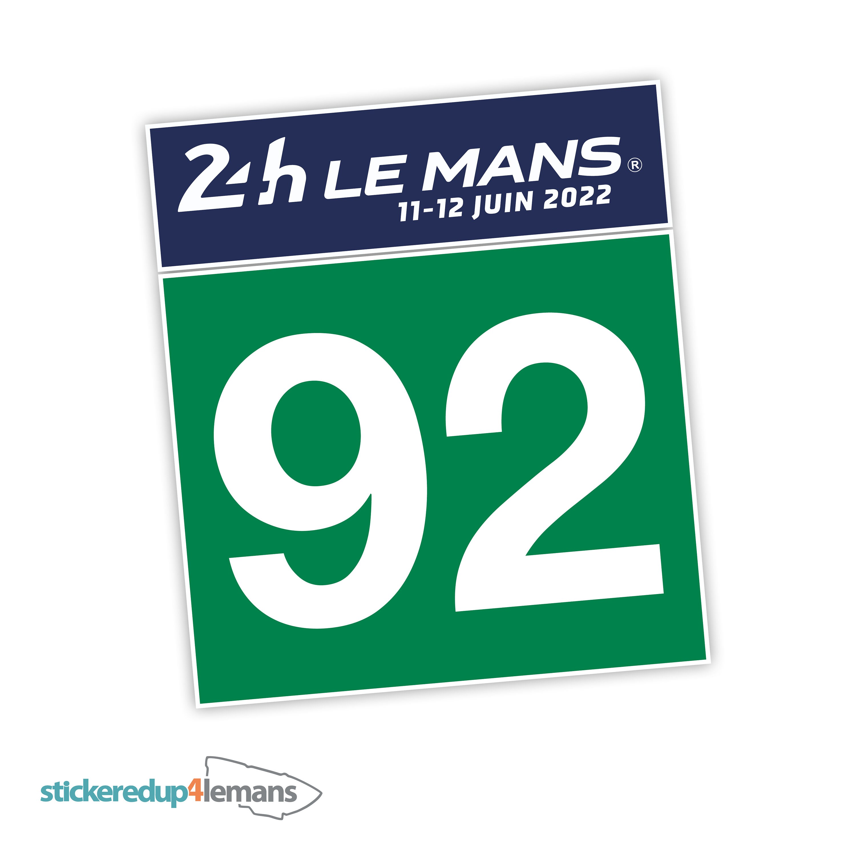 WEC Le Mans Style Class Numbers pair - Etsy