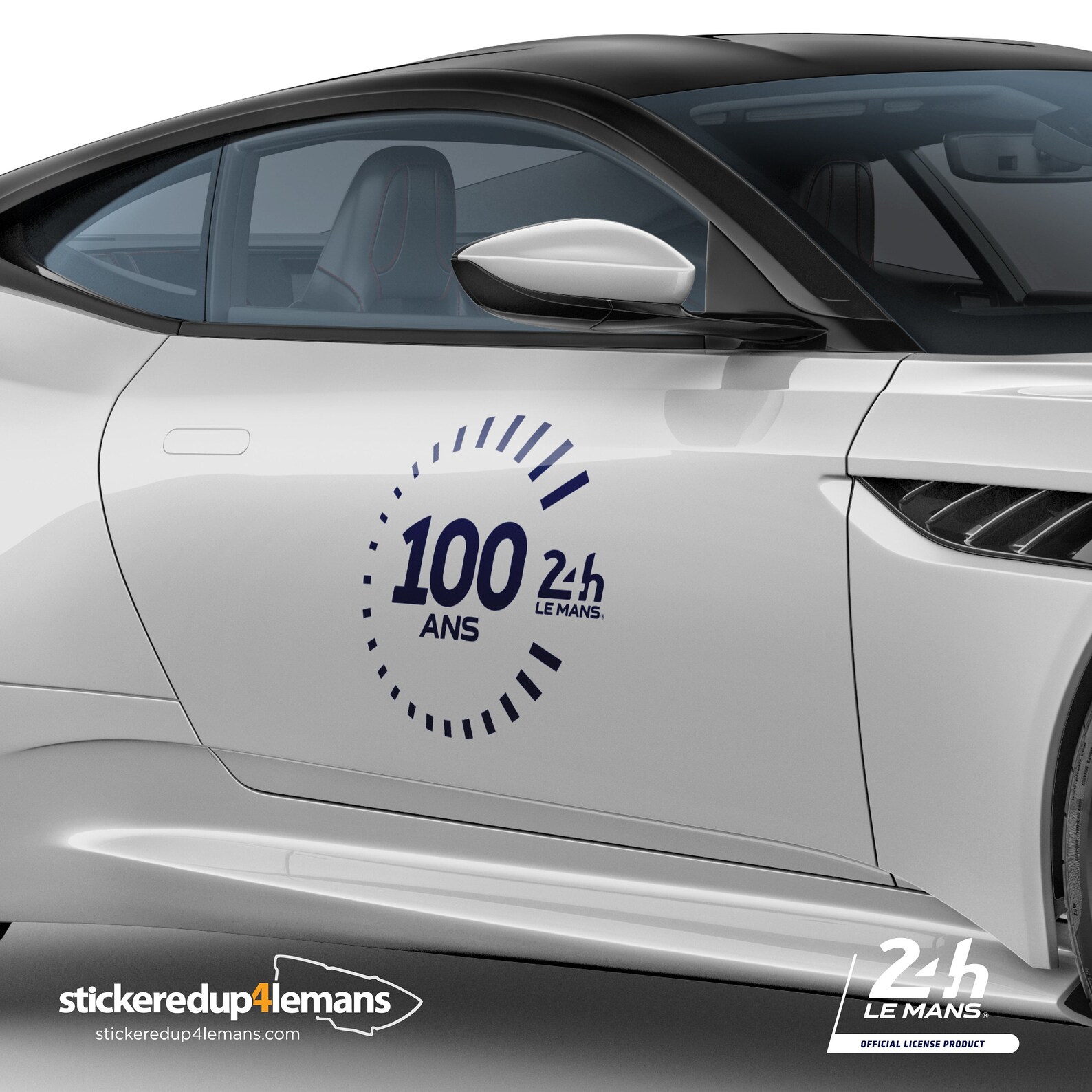 Official Le Mans 24h Centenary Logo Sticker Official 24h Le Mans World ...