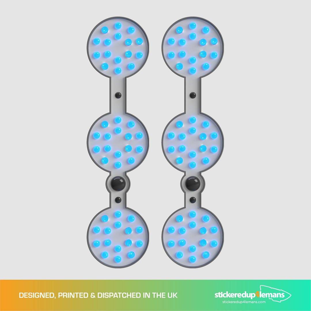 WEC Class Position Indicator pair Le Mans 24h Car Sticker Decal - Etsy