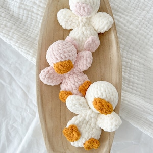 Dizzy Duck, Crochet Duck, Heirloom Duck Stuffed Animal, Toddler Toy ...