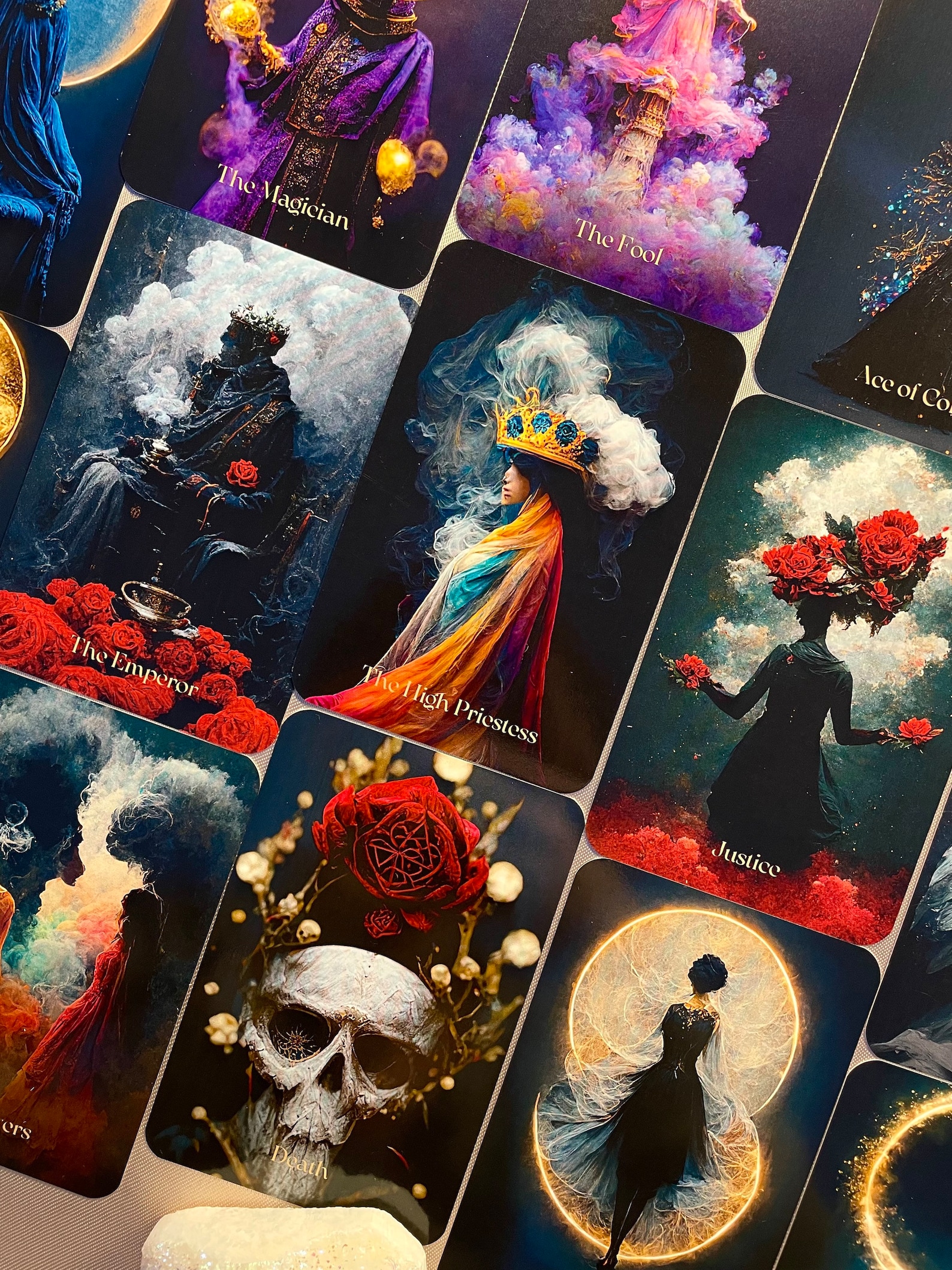 Tarot Card Deck Tarot Deck With Guidebook Artificial - Etsy