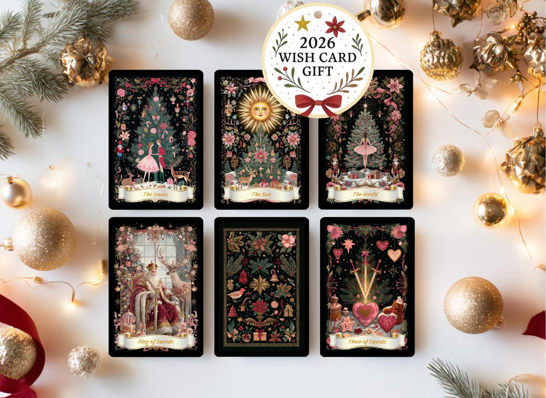 Christmas Harmony Tarot Deck – 2026 Limited Edition | Folk Art Holiday ...