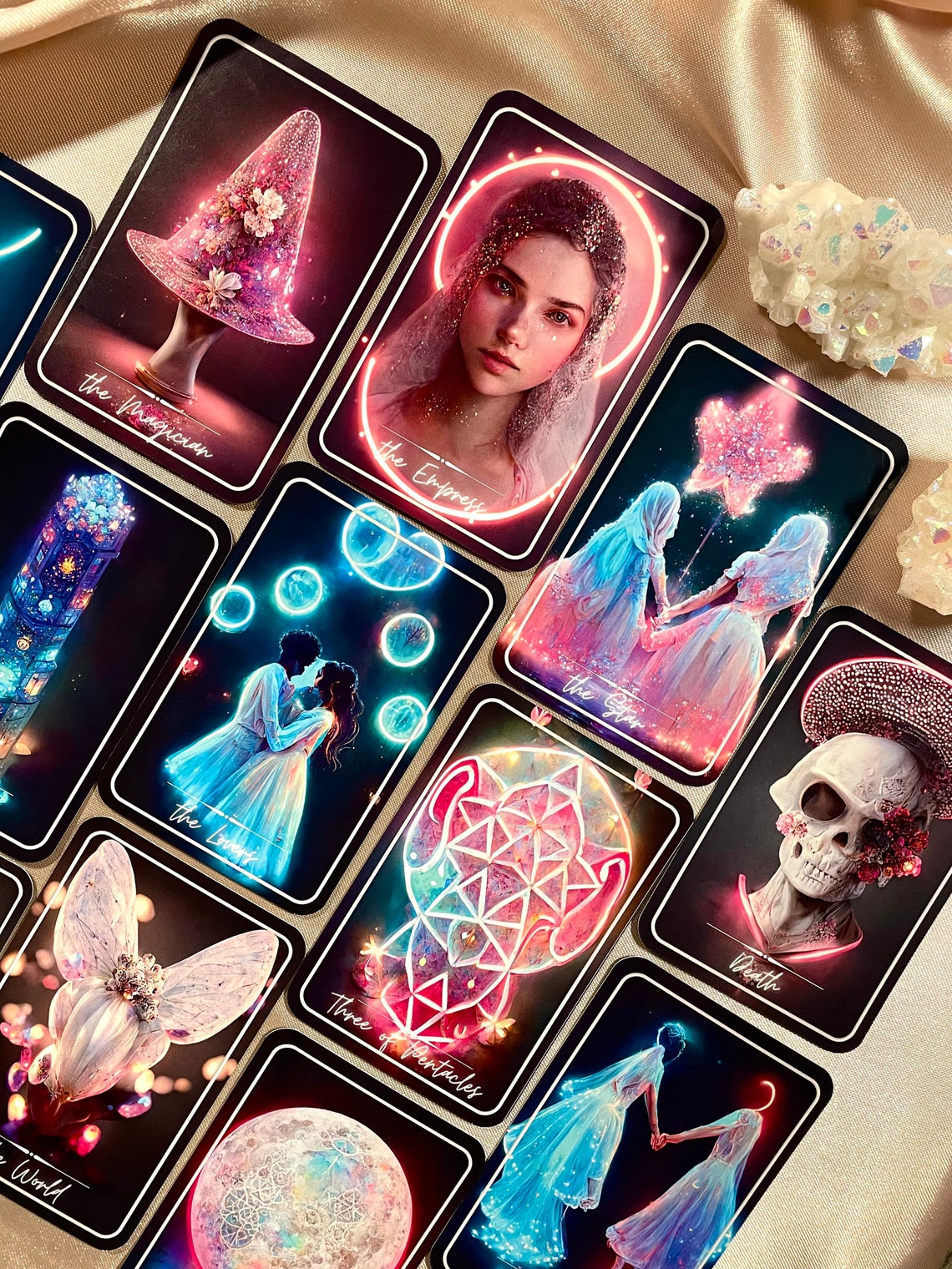 Tarot Card Deck Magic Universe Tarot Deck 78 Card Tarot - Etsy