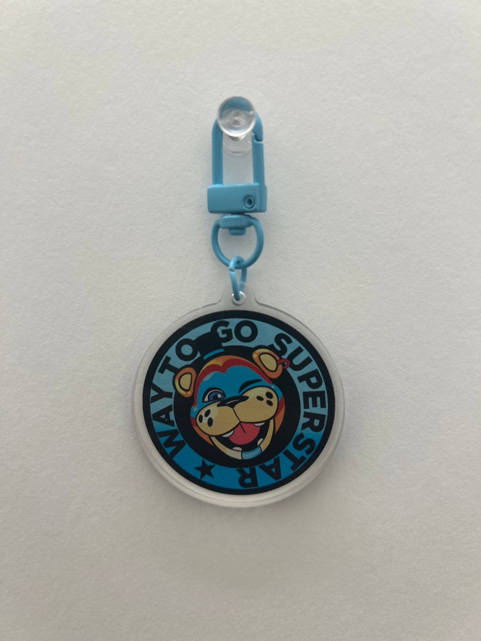 FNAF SECURITY BREACH Freddy Fazbear Way to Go Superstar Keychain Charm ...