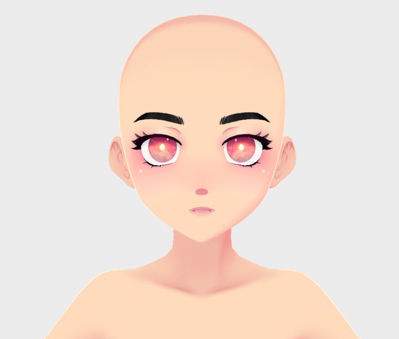 VROID Sunset Eye Iris Texturas para VROID Studio Model - Etsy México