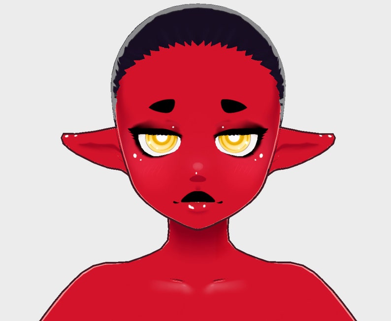 VROID BASE: Skin Eyes Mouth Body Face Texture Bundle - Etsy UK