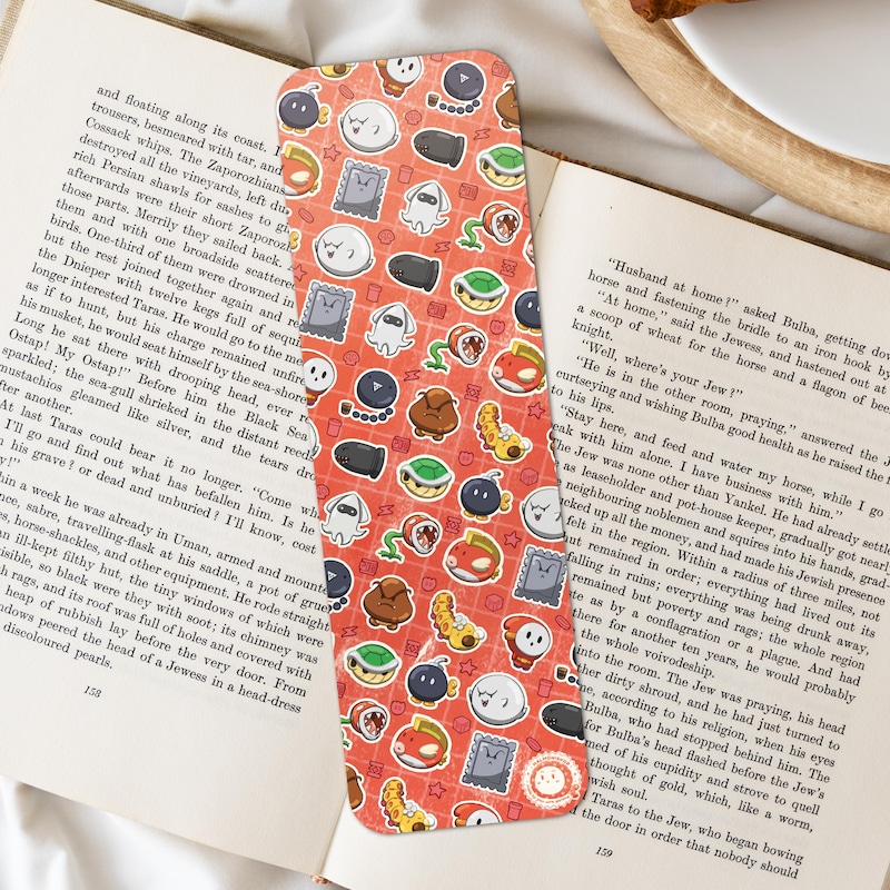 Nintendo Bookmarker - Etsy UK
