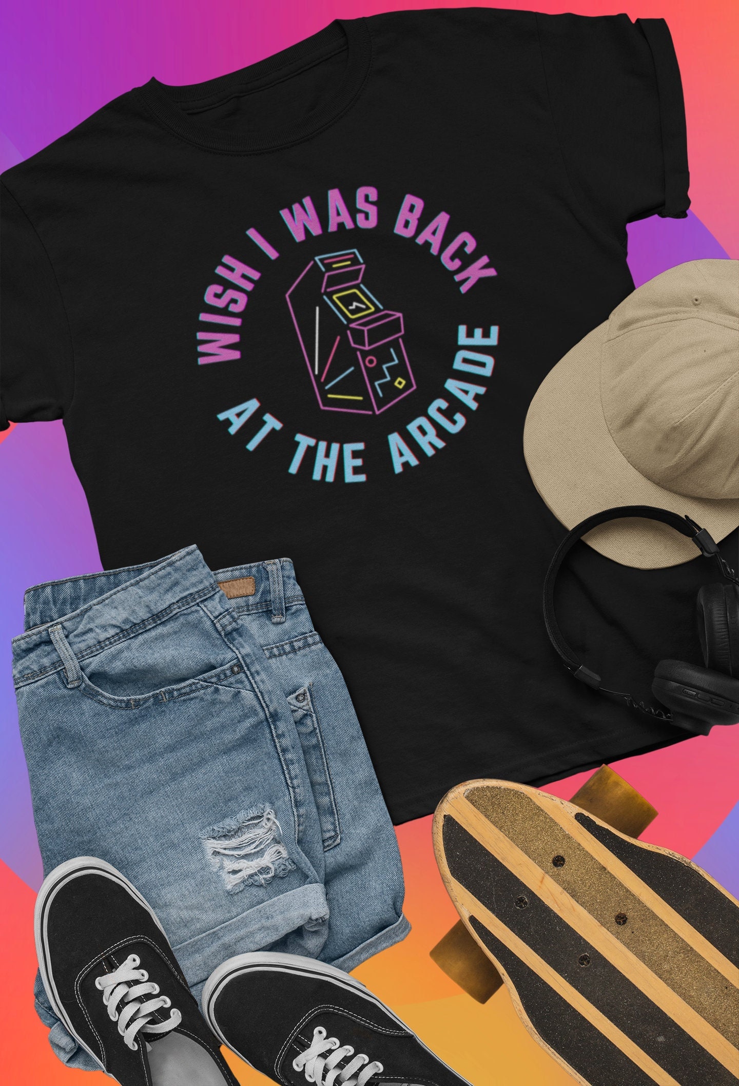 Arcade Shirt | Nostalgia | 80s Shirt | 90s Shirt | Nostalgic | Arcade ...