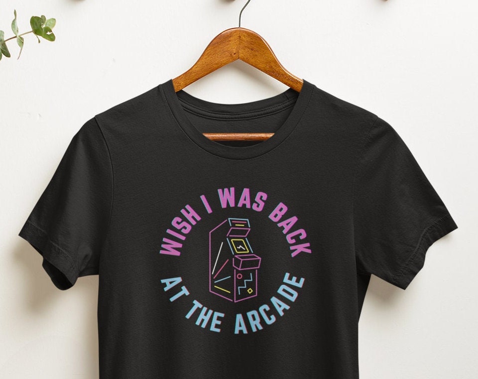 Arcade Shirt | Nostalgia | 80s Shirt | 90s Shirt | Nostalgic | Arcade ...