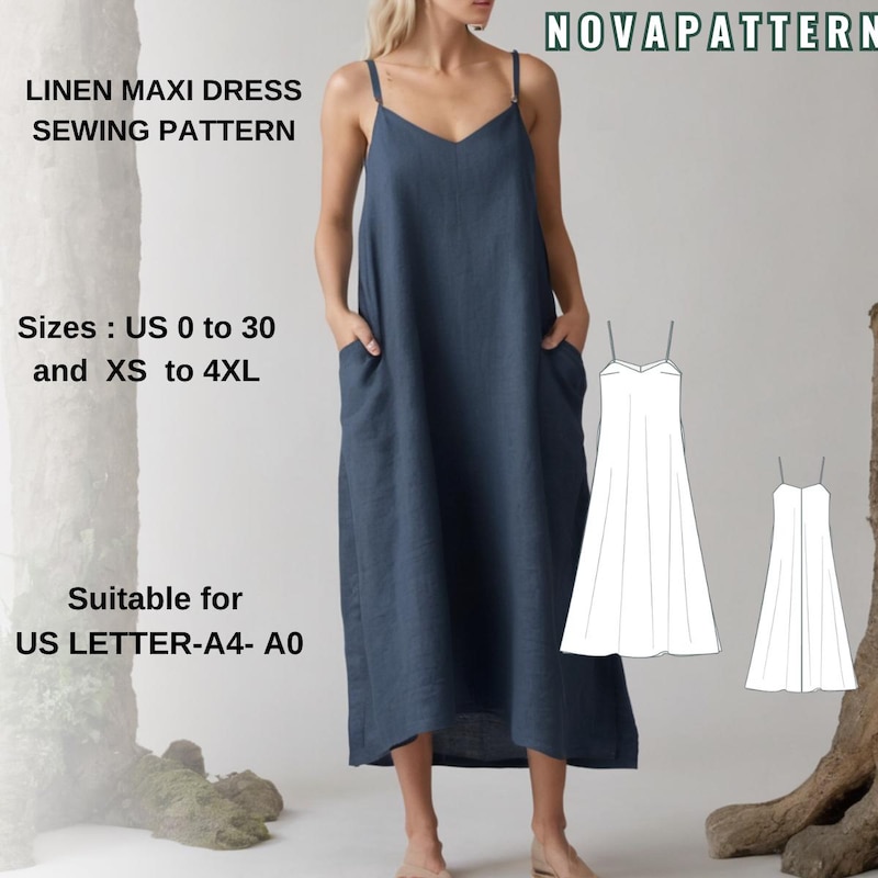 Gauze Dress Pattern - Etsy