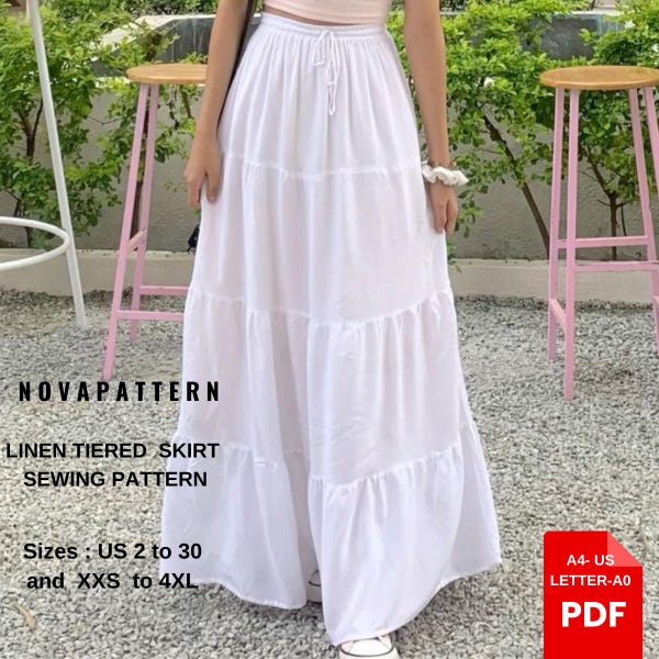 Boho Skirt - Etsy