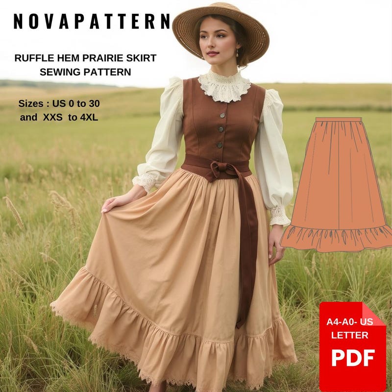 Prairie Skirt - Etsy