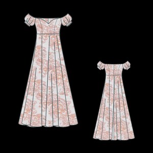 Prom Formal Maxi Dress Sewing Pattern,range of Size Options US 2 to 30 ...