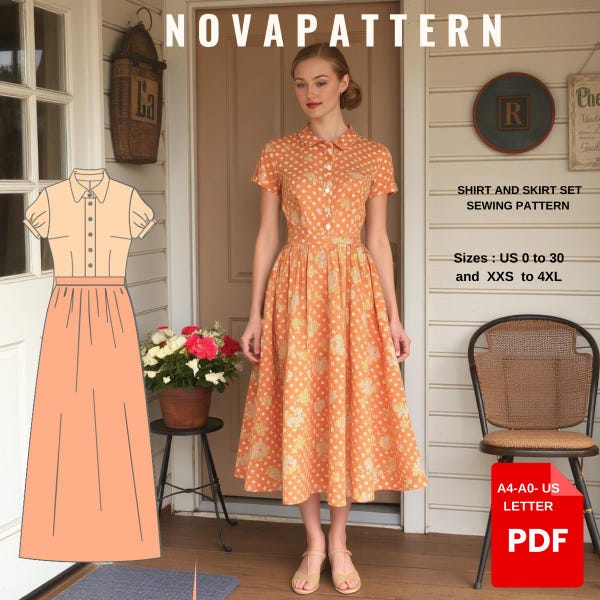 Vintage Sewing Patterns - Etsy
