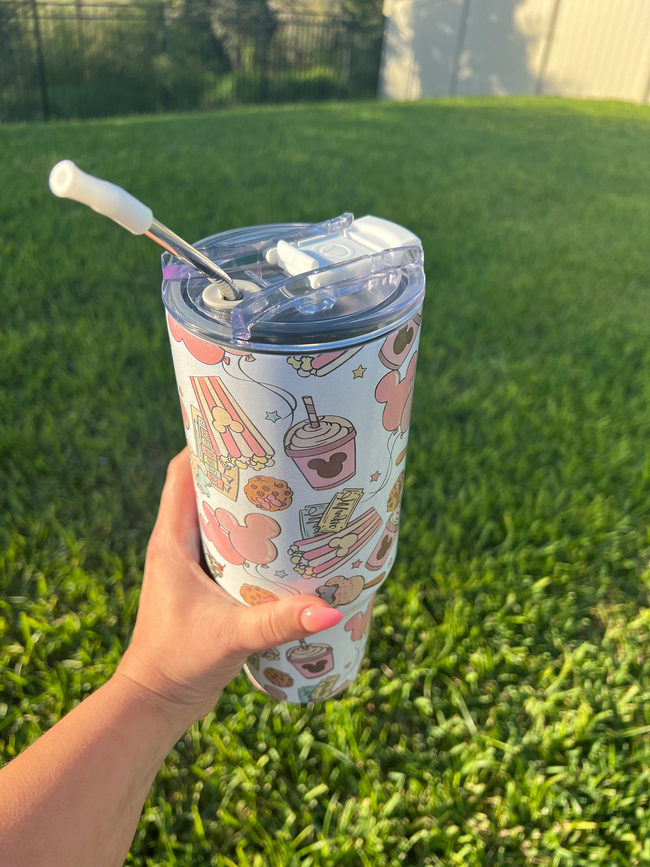 40oz Jolly World Disney Quencher - Etsy