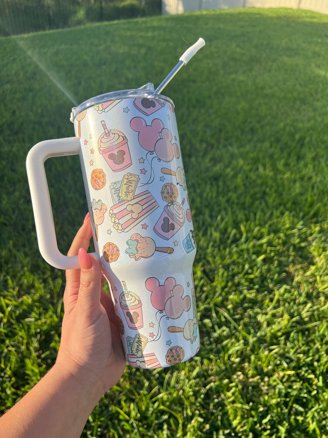 40oz Jolly World Disney Quencher - Etsy