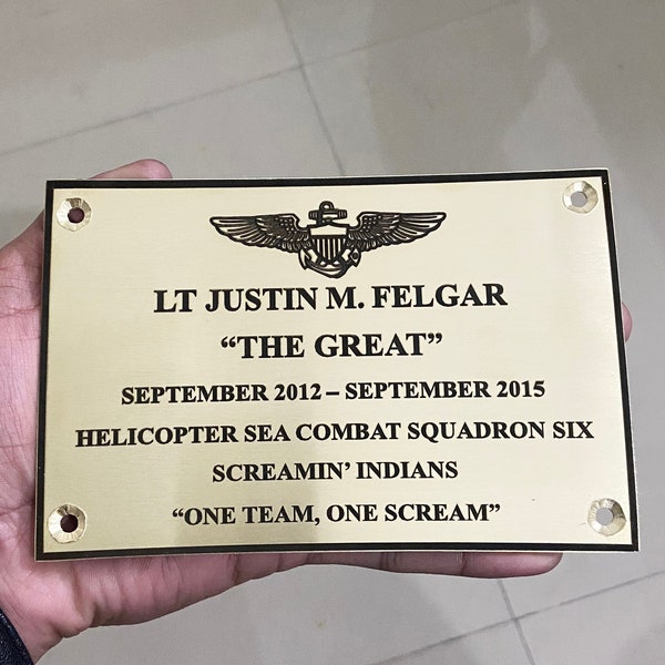 Custom Plaques - Etsy