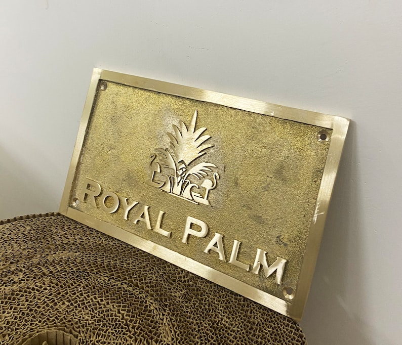 Customized Nautical Plaques - Long Lasting Cast Brass Personalized ...