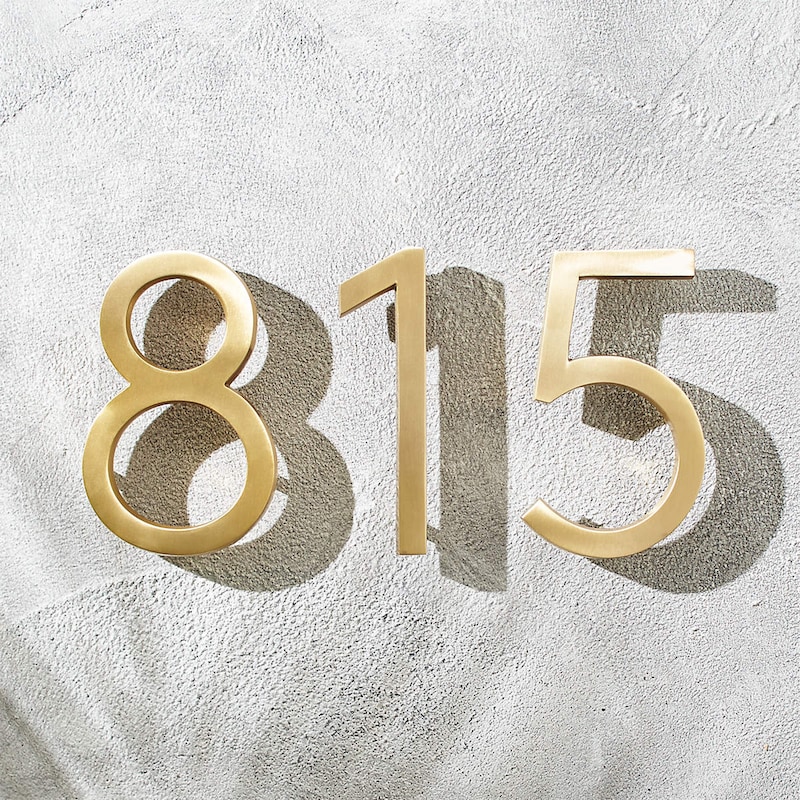 Large House Numbers - Etsy