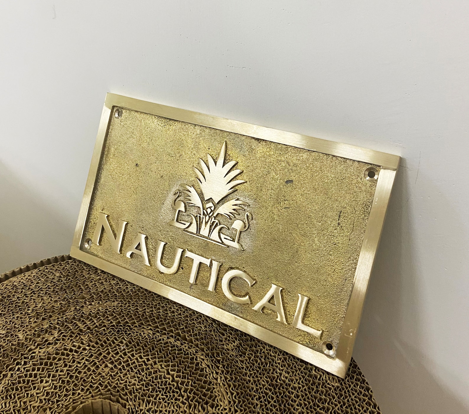 Customized Nautical Plaques - Long Lasting Cast Brass Personalized ...