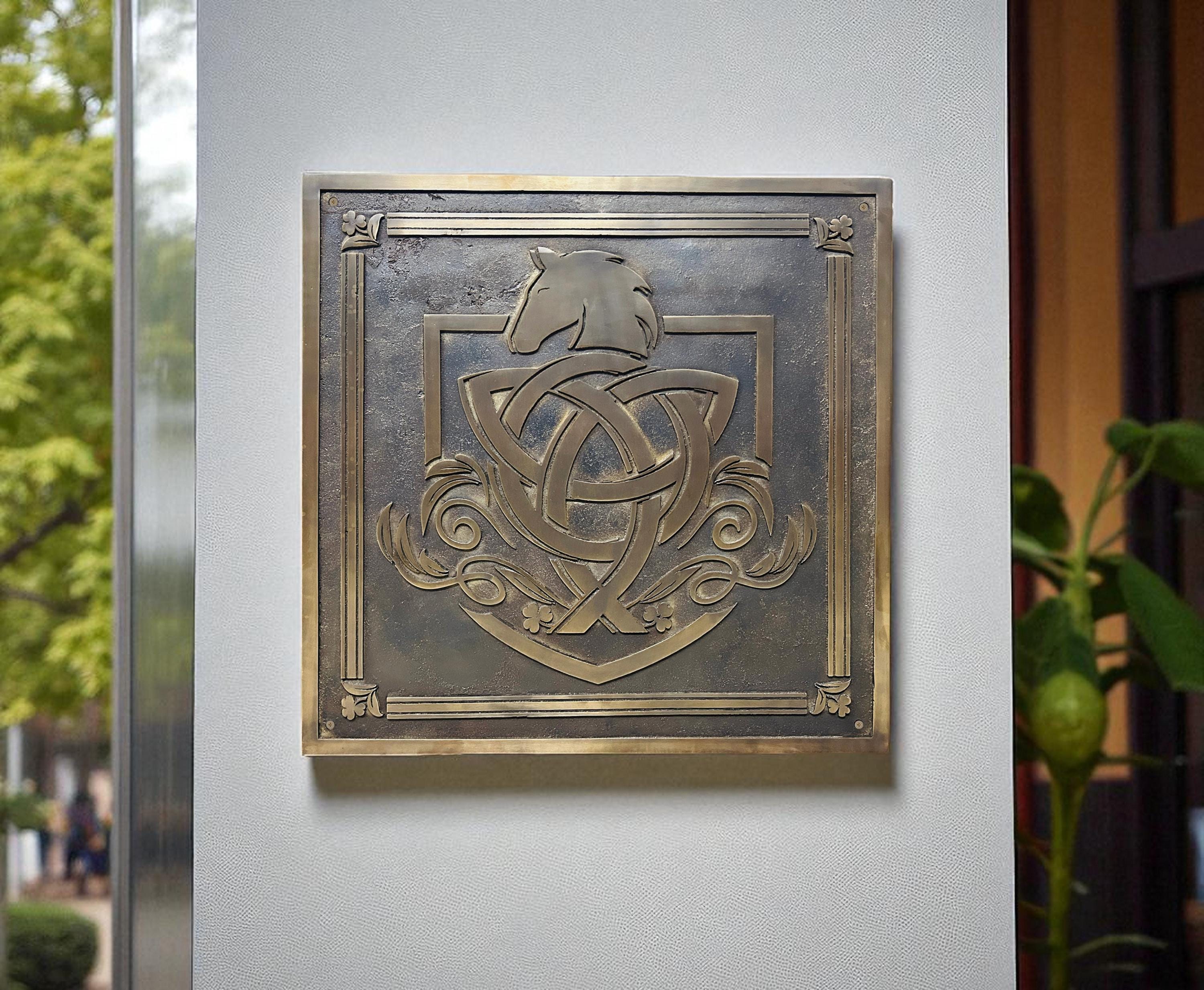 Customized Cast Bronze Plaques - Heavy Duty Historical Markers - Metal ...