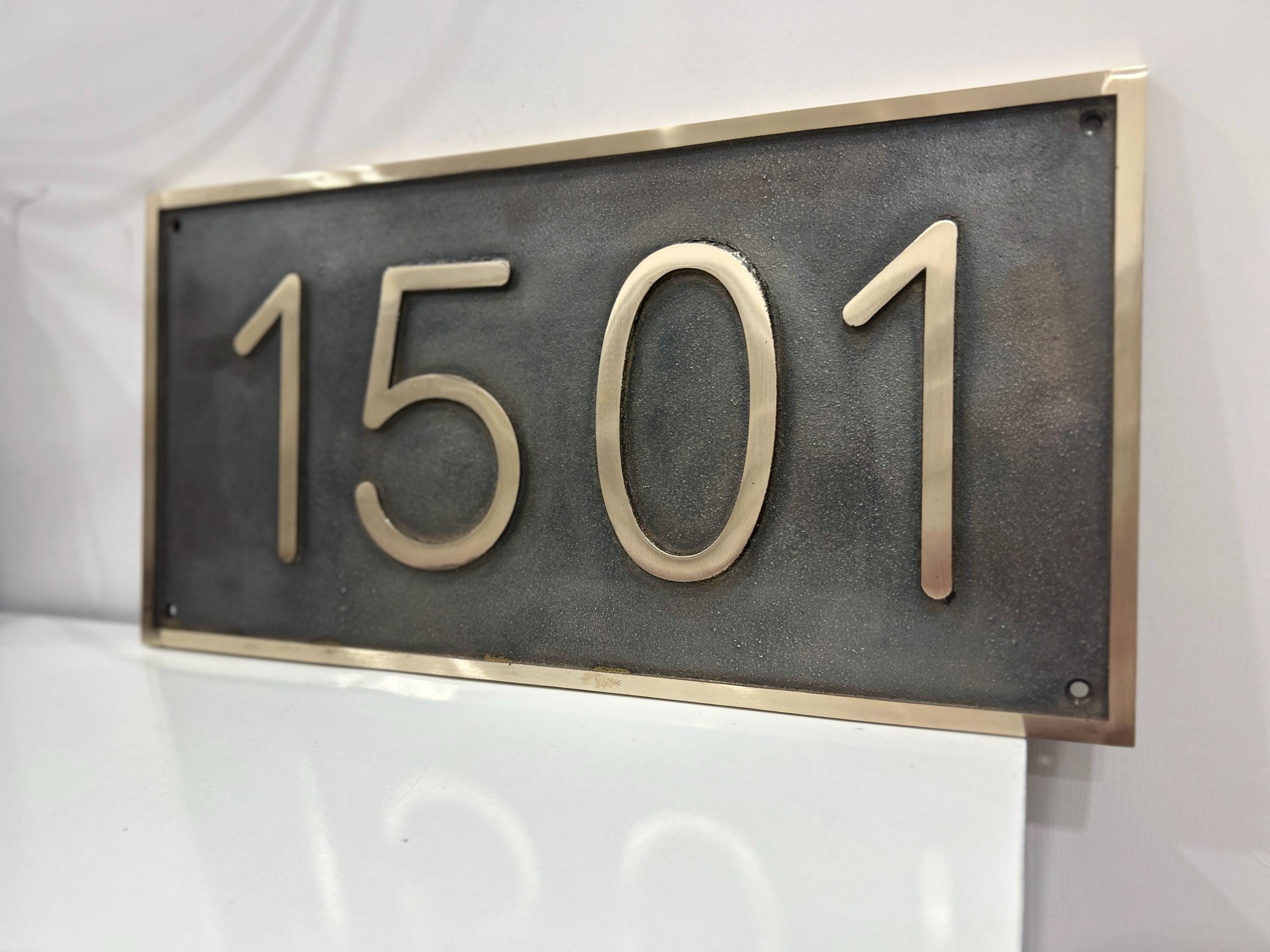 Custom Bronze Established Year Plaque – Business Signs - Personalized ...