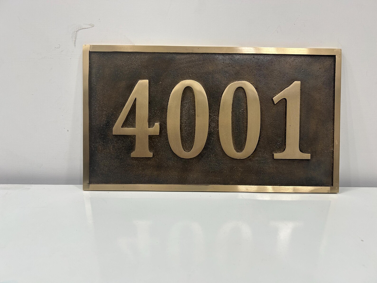 Custom Bronze Established Year Plaque – Business Signs - Personalized ...