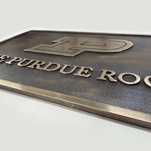 Custom Made Cast Bronze Signs & Plaques - Personalized Logo Crest ...