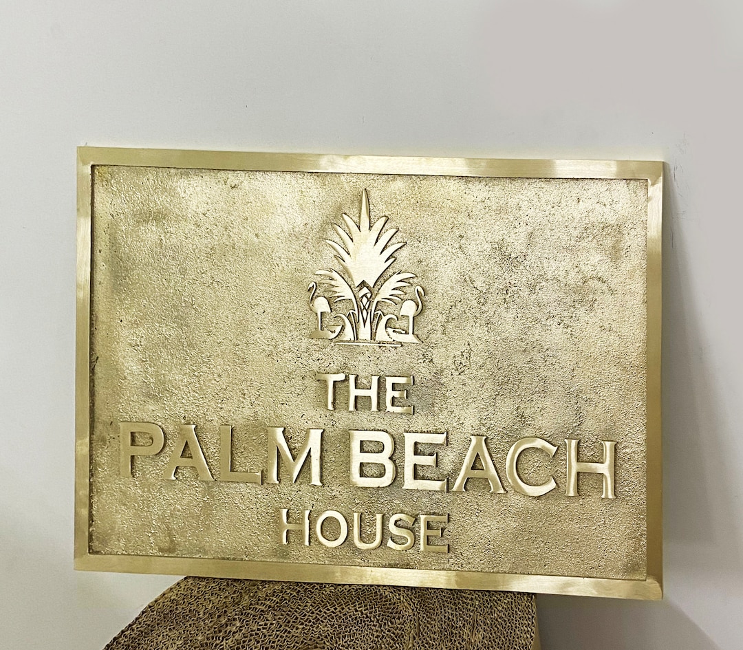 Customized Nautical Plaques - Long Lasting Cast Brass Personalized ...