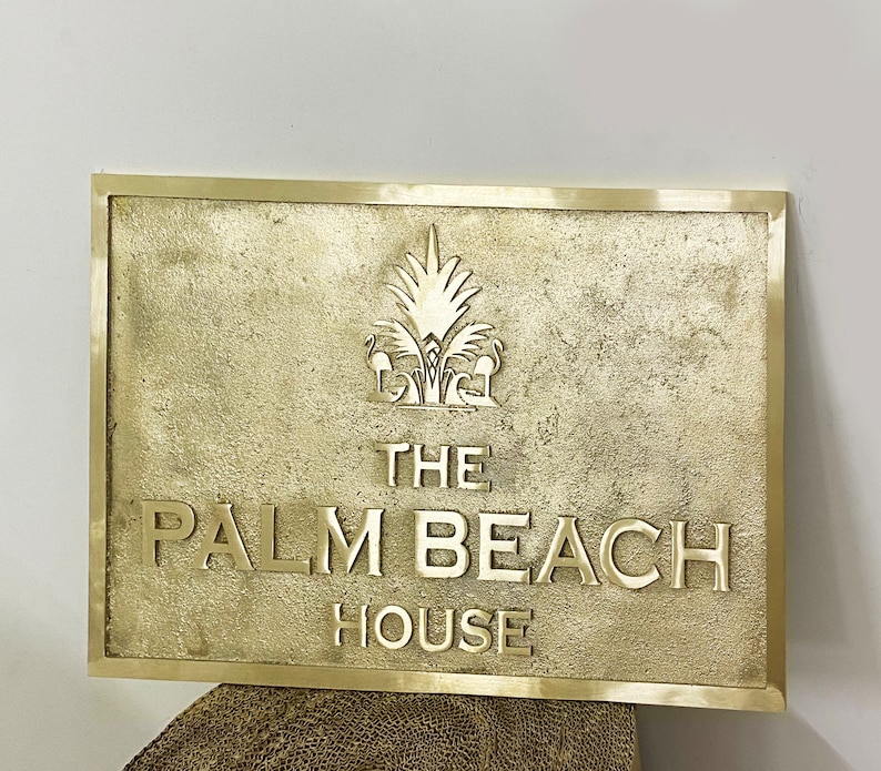 Customized Nautical Plaques - Long Lasting Cast Brass Personalized ...