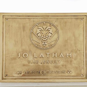 Cast Brass Customized Sign Plaques - Personalized Commemorative Plaques ...