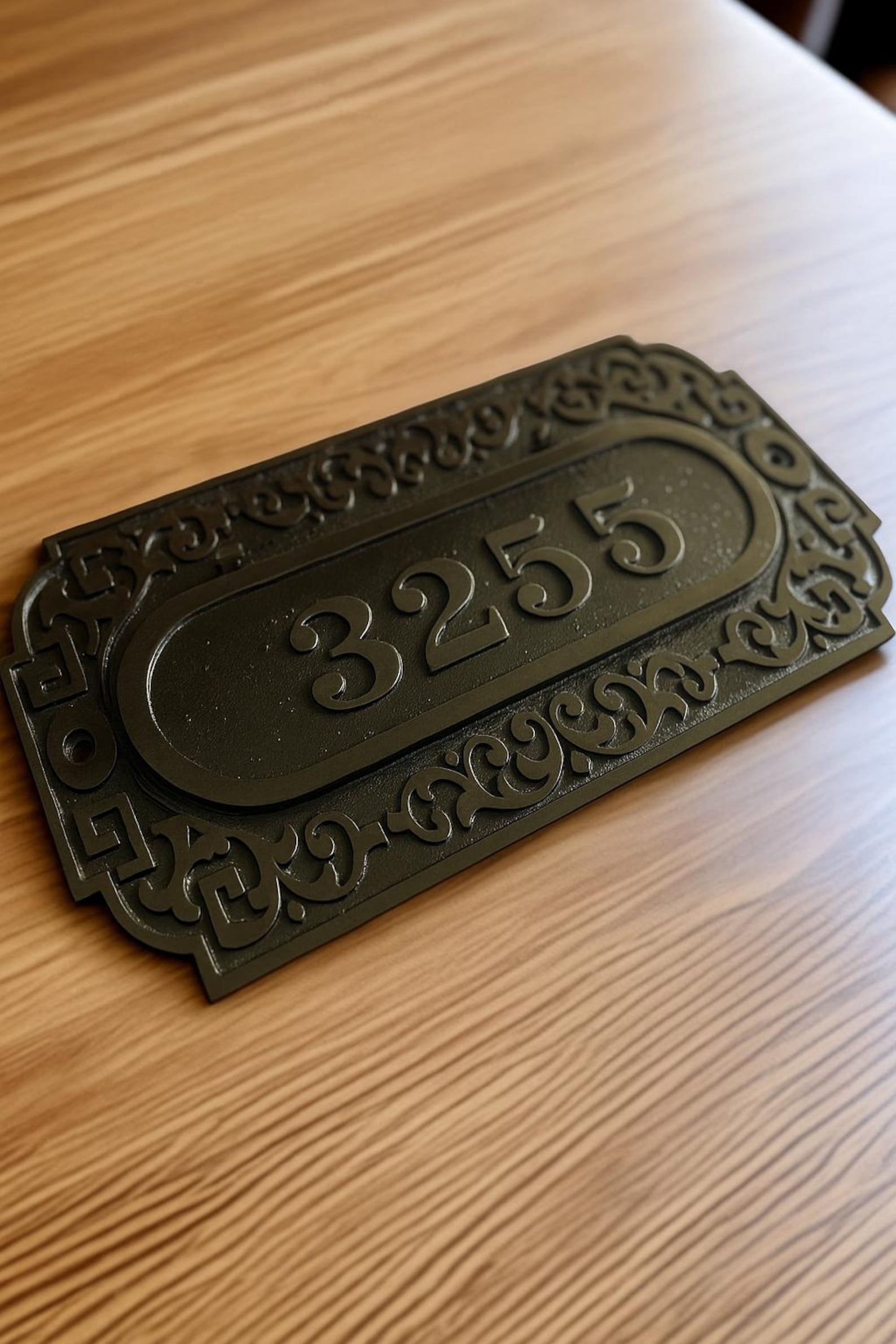 Personalized Bronze Mail Slot – Letter Slot and Falp – Front Door ...
