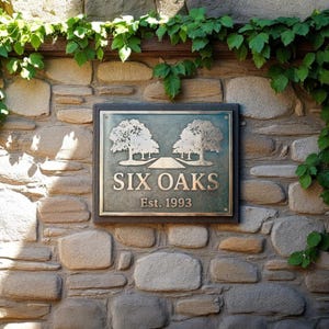 Custom Made Cast Bronze Signs & Plaques - Personalized Logo/crest ...