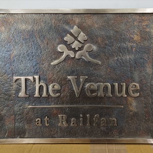 Personalized Cast Bronze Sign Plaques - Oil Rubbed Bronze Custom Plaque ...