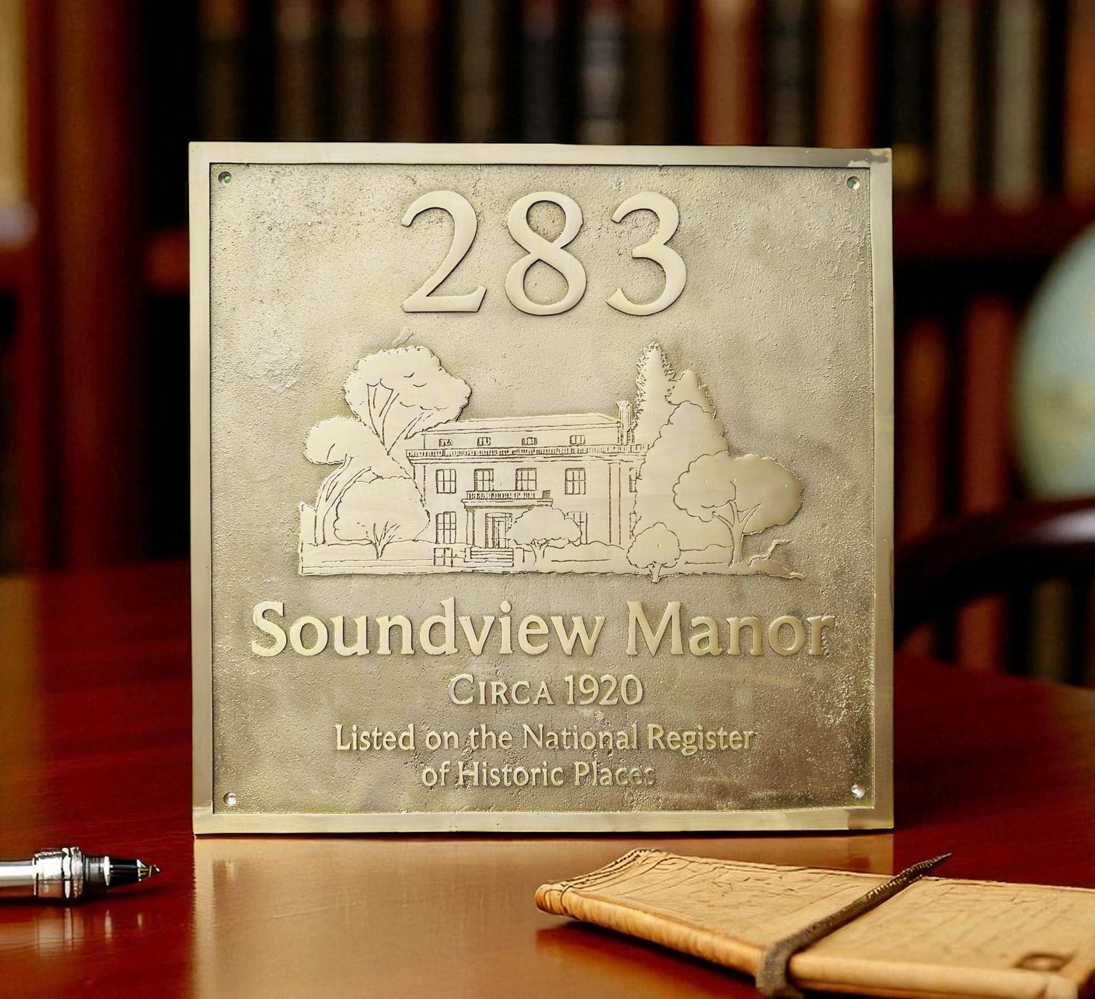 Customized Nautical Plaque and Sign - Long Lasting Cast Brass ...