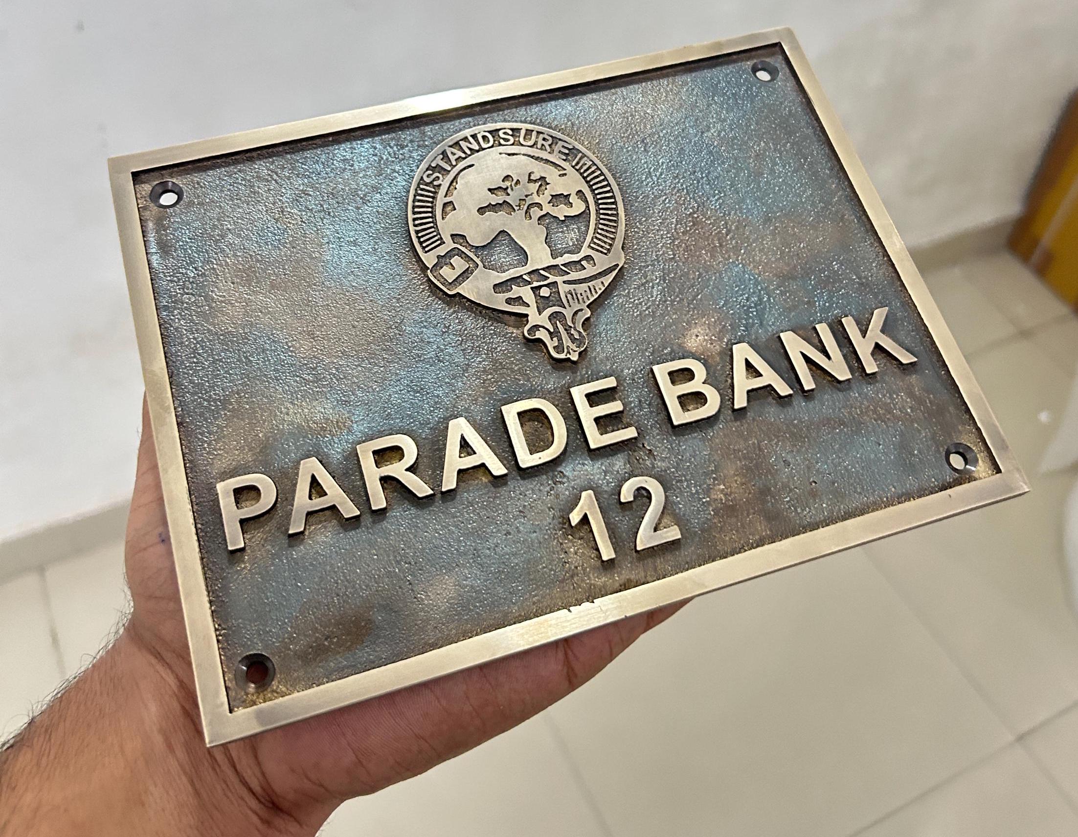 Customized Cast Bronze Plaques - Heavy Duty Historical Markers - Metal ...