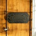 Personalized Bronze Mail Slot – Letter Flap – Front Door Postal Slot ...
