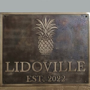 Custom Made Cast Bronze Signs & Plaques Personalized Logo/crest Plaques ...