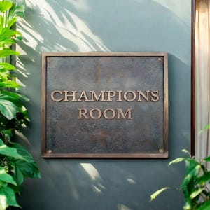 Personalized Bronze Address Signs - Street Number Plaques - Wall ...