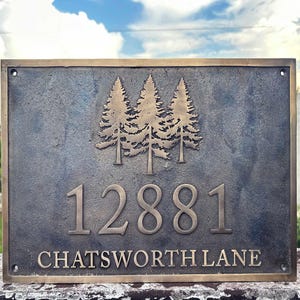 Cast Bronze Customized Signs - Old Fashioned Personalized Signs ...