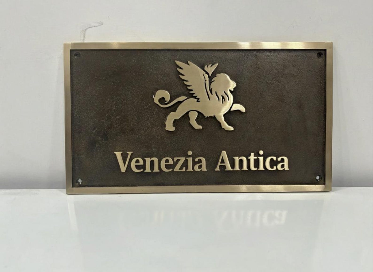 Custom Bronze Established Year Plaque – Business Signs - Personalized ...