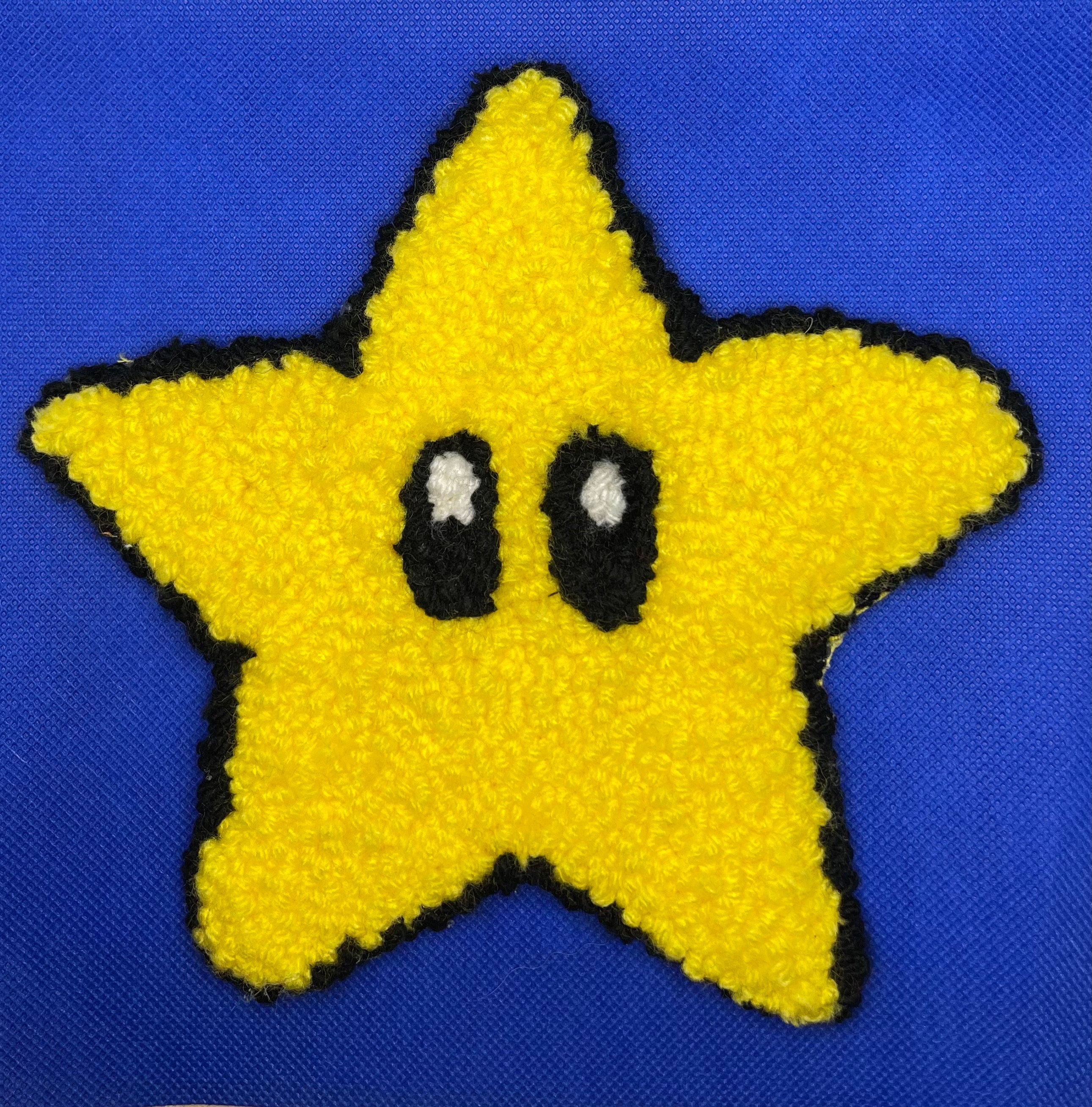 Mario Bros Star Mini Rug - Etsy