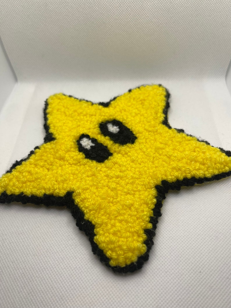 Mario Bros Star Mini Rug - Etsy