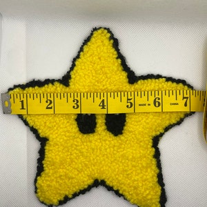 Mario Bros Star Mini Rug - Etsy
