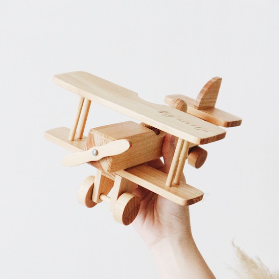 Classic Plane With Peg Dolls Premium Children's Vehicle | Etsy