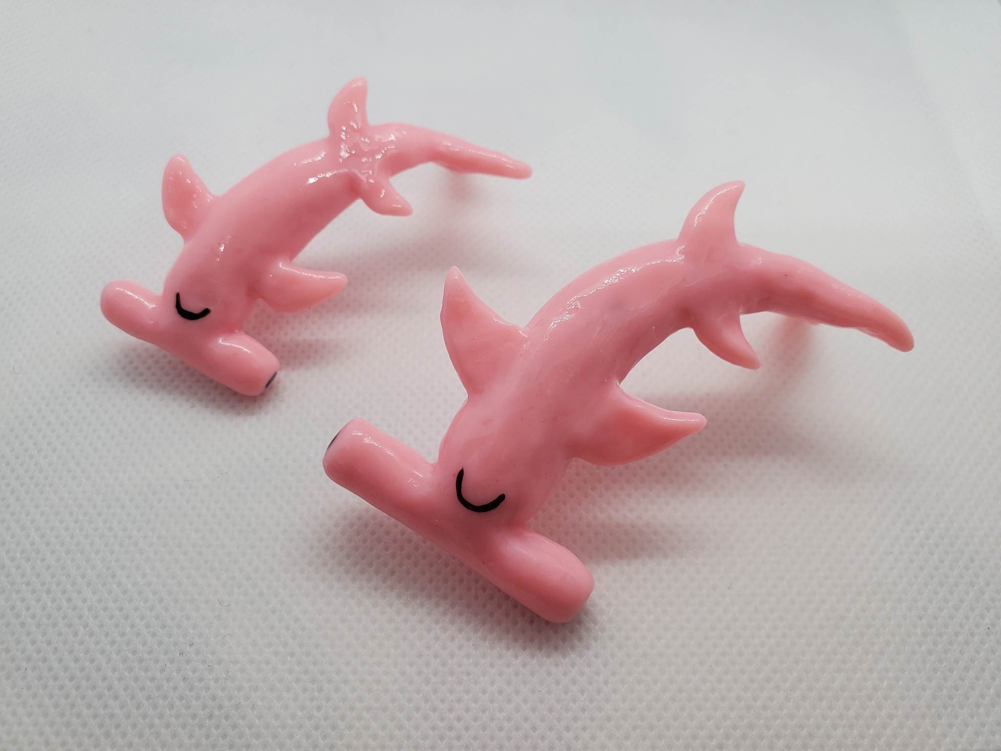 Mini Hammerhead Shark, Polymer Clay Shark, Mini Shark, Hammerhead ...