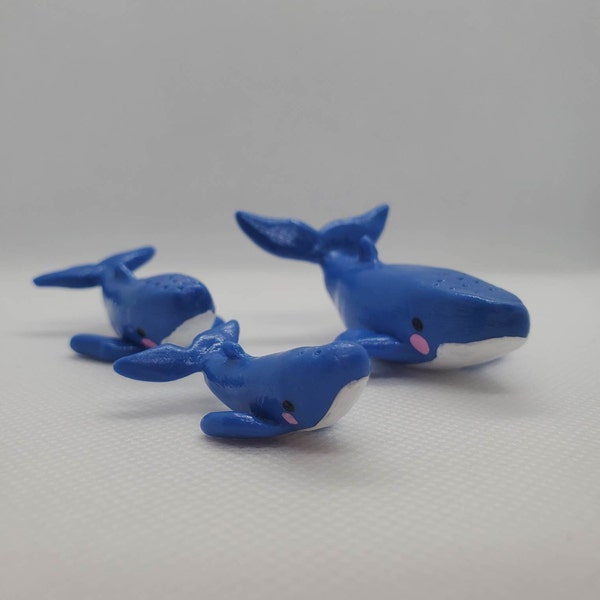 Clay Whale - Etsy